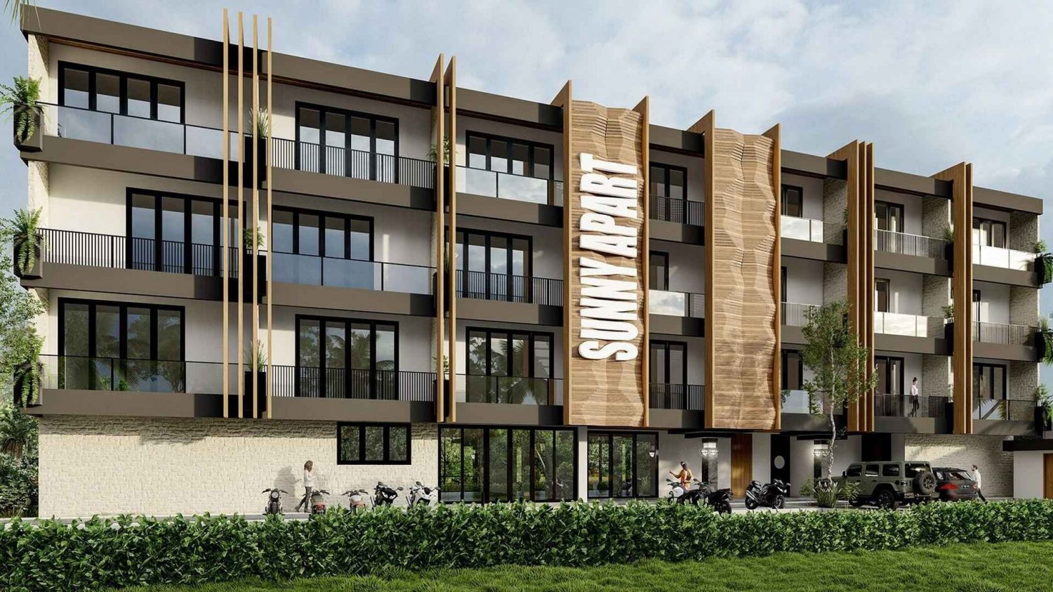 SUNNY APARTS I in Tibubeneng, Badung, by developer Sunny Development Group (4686) | Bali.RealEstate