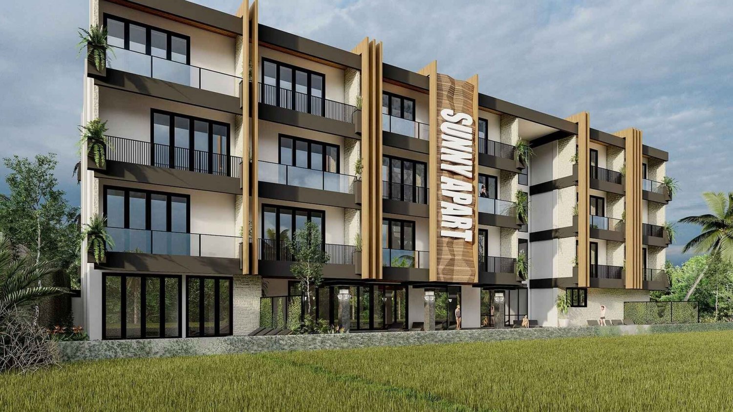SUNNY APARTS I in Tibubeneng, Badung, by developer Sunny Development Group (4686) | Bali.RealEstate